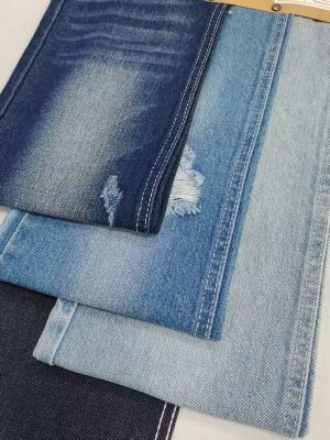 Chine Tissu denim sergé infroissable 90% COTON style TWILL JSD3269, sans stretch, pour vêtements jeans à vendre