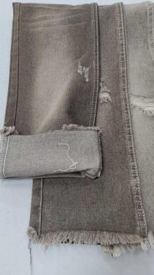 China 10.6oz BLACK COFFEE 10x7 with full width 180cm  Left twill No Stretch Denim fabric  JSD3023DB for jeans for sale