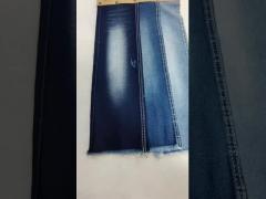 Tissu denim indigo foncé en coton polyester extensible JSD3037 9.6OZ