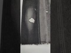 62%Tissus en coton denim non élastique noir/blanc avec 10x7 Construction JSD3022B pour jeans pour garçons