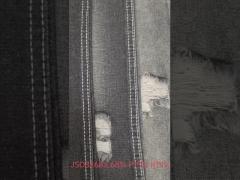 Tissu denim non élastique en coton polyester 68% COTON SERGÉ style NOIR/NOIR JSD3268 pour jeans garçon ou femme