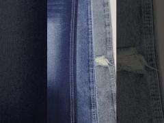 13 oz Super-doux INDIGO denim sombre Tissu 75% coton avec 7 * 7 Construction JSD3346 non élastique
