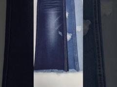 Tissu denim INDIGO FONCÉ épais 90% COTON   Polyester rayonne JSD3359 pour jeans ou denim en gros