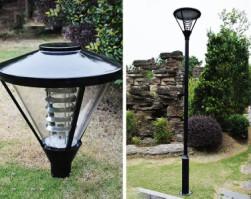 Cina Solare del cortile principale accende 550mmx500mm Aluminum+PC IP65 E27 sostituibili in vendita