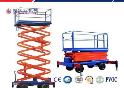China Reboque das rodas de SJY quatro - a plataforma montada/vertical do levantamento hidráulico Scissor o elevador à venda