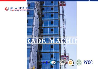Cina costruzione di edifici della gabbia SC100/100 del doppio di 3*11kw 2*1000kg che solleva con l'iso in vendita