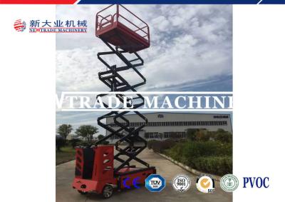 China plataforma de levantamento hidráulica de 12M, plataforma de trabalho aéreo com 12 meses de garantia à venda