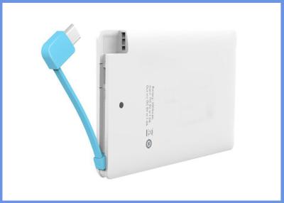 Cina Banca graduata ultra sottile 2500mAh di potere della carta di credito del telefono cellulare per la tasca o il portafoglio in vendita