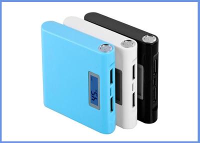 Cina Doppia esposizione LCD della Banca 12000mAh di potere del usb di Smartphone 18650 per il campeggio, emergenza di viaggio in vendita