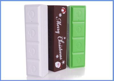 Cina Caricabatteria di sostegno del telefono cellulare della Banca 2600mAH di potere del cioccolato 18650 per il iphone in vendita