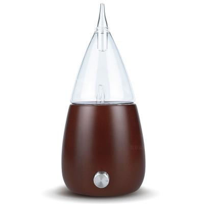 Cina auto saltata dell'aroma 60ml di vetro del nebulizzatore della mano di legno di vetro del diffusore chiusa per yoga in vendita