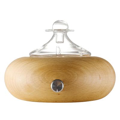 Cina diffusore di vetro di legno elettrico del nebulizzatore dell'umidificatore 5W Aromis del salone 60ml in vendita