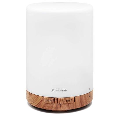 Cina colori di plastica di legno della luce della macchina del diffusore del profumo della stanza dell'aroma 12W 14 che leniscono luce in vendita