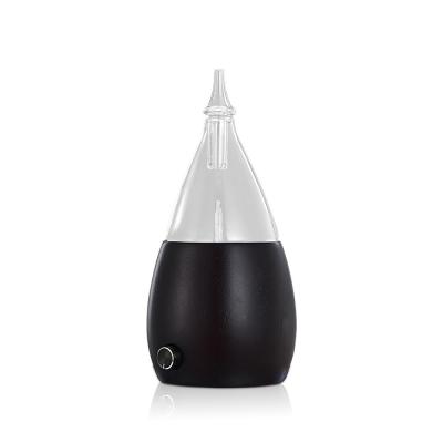 Cina Luce senz'acqua dell'arcobaleno del diffusore di aromaterapia del nero della stazione termale 3hours del nebulizzatore dell'olio essenziale in vendita