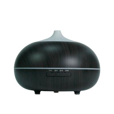 Cina di legno scuro dell'umidificatore dell'olio essenziale del diffusore dell'aroma di 12W 300ml per la toilette 45ml/hr in vendita