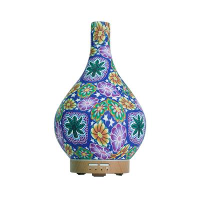 Cina Diffusore 3.5hours dell'aroma di vetro di modello del fiore continuamente per salotto in vendita