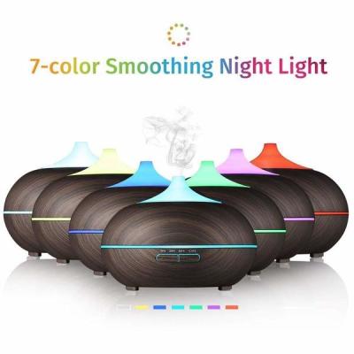 Cina grano di legno scuro di USB dell'olio di 5V Crystal Aroma Diffuser Sleek Essential per la toilette in vendita