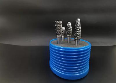 China Pointed Tree Shape 6MM Shank Tungsten Carbide Rotary Burrs YG10/YG12 for sale