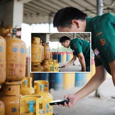 Cina Resistenza chimica Asseting del codice a barre monitorabile del cilindro di GPL in vendita