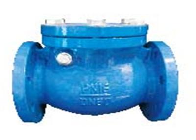 China Tipo corpo de aço da flange de válvula da verificação do balanço Dn50 do ferro fundido de Seat do metal à venda