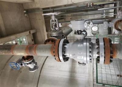 Cina Acciaio al carbonio di galleggiamento della valvola a sfera dell'estremità della flangia della guarnizione di PTFE API Standard in vendita