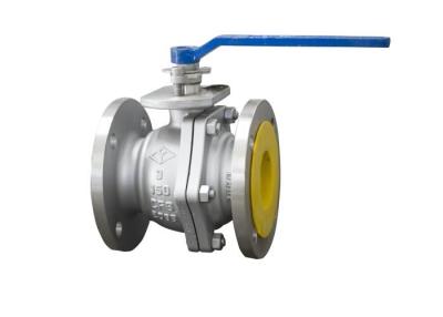 Cina Acciaio inossidabile di galleggiamento della valvola a sfera della maniglia di apertura della flangia a 4 pollici di modo in vendita