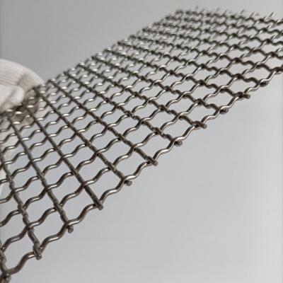 China Het trillen Netwerk van de het Scherm Midden Geplooid Draad 30m de Weerstand van het Lengteeffect Te koop