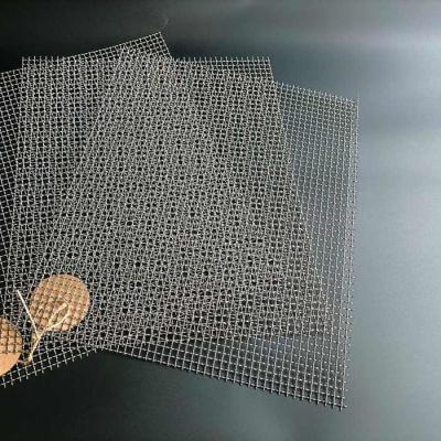 China 2mm20mm Geplooide Geweven Draad met grote trekspanning Mesh Stainless Steel Architectural Mesh Te koop