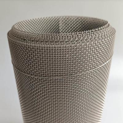 Cina Rete metallica grezza della tela 1-80 Mesh Stainless Steel Screen Wear resistente in vendita