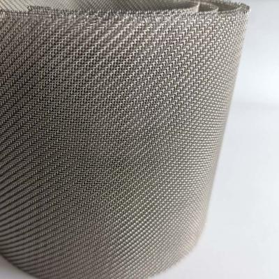 Cina 150-500 acciaio inossidabile Mesh Twill Weaving di Mesh Ss Woven Wire Mesh 316l in vendita