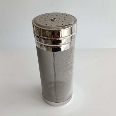 中国 400 300ミクロンのステンレス鋼の金網シリンダー フィルター網ビール醸造フィルター 販売のため