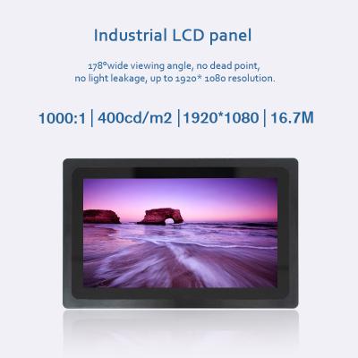 China Monitor táctil capacitivo de alta relación de contraste con señal de entrada DVI en venta