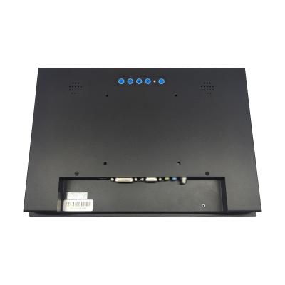 China VGA-Eingabe-kapazitiver Touch-Monitor mit ±2 mm Touch-Genauigkeit Schwarz zu verkaufen