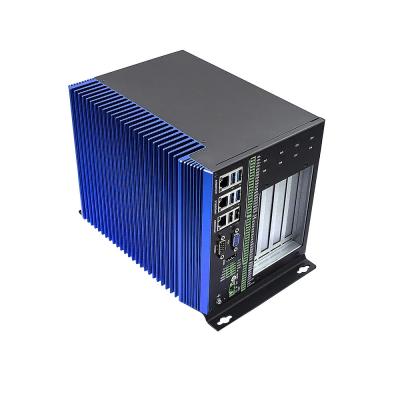 China Fanless Industrial Mini PC with Intel Core i7-6700 CPU 3 LAN Ports 1 PCIe X16 Slot for sale