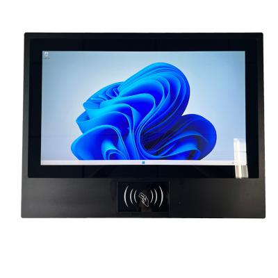 China 21.5 Inch Embedded Industrial Computer Windows 11 OS I5-10210U 8GB DDR4 128G SSD Capacitive Touch Screen With RFID for sale