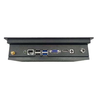 China 7-Zoll-Kapazität-Touchscreen 1000 Nits eingebettet All-in-One-Panel PC Core I3-10110U Windows 11 Fanless Design zu verkaufen
