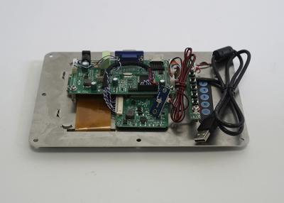 China Monitor LCD anti del marco abierto de la reflexión pantalla táctil de 7 pulgadas con el sensor ligero en venta