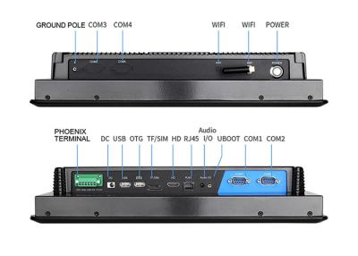 China DDR3 2GB 17" RK3399 Android industrial hacen tabletas Android 9,0 25W con COM del Lan en venta