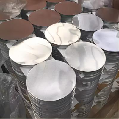 Κίνα Ασημένιο ASTM 1050 κύκλοι 1500mm δίσκων αλουμινίου H22 για Cookware προς πώληση