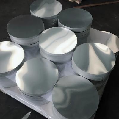 중국 Alloy 1050 H14 Mill Finish Aluminum Disc Hot Rolled 3mm 5mm Thickness For Cookware 판매용