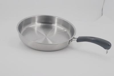 Κίνα Τηγάνι Saute ανοξείδωτου Customk, ανοξείδωτο Skillet σχεδίου Fashional προς πώληση