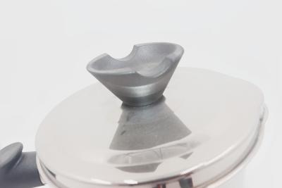 Κίνα σύνολα Cookware ανοξείδωτου δοχείων διηθητήρων πετρελαίου 1.6l 13.5cm με τη λαβή προς πώληση