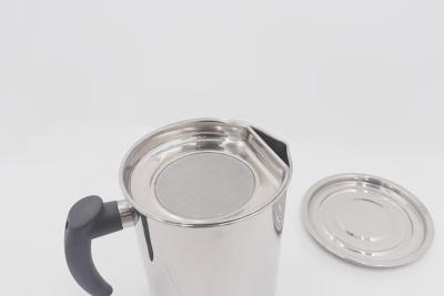 Κίνα σύνολα Cookware ανοξείδωτου δοχείων διηθητήρων πετρελαίου 1.6l 13.5cm με τη λαβή προς πώληση