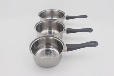Κίνα Επαγωγή 16cm εστιατορίων Stew ανοξείδωτου δοχείο μη που ντύνει προς πώληση