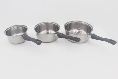 Κίνα Επαγωγή 16cm εστιατορίων Stew ανοξείδωτου δοχείο μη που ντύνει προς πώληση
