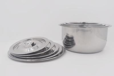 Chine équipement de camping du voyage 8pcs faisant cuire le pot courant d'acier inoxydable d'ensembles à vendre