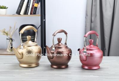 중국 1.5L 또는 2L 자유 선물 황금색 스테인레스 스틸 터키어 커피 포트 삶은 물은 가정용 커피 또는 차를 만듭니다. 판매용