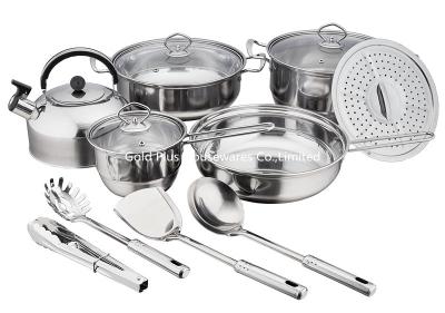 중국 14pcs 휘파람 주전자 우유 보일러 410 스테인레스 스틸 우유 판매용