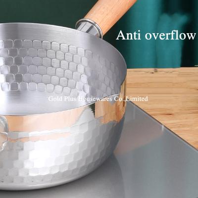 Κίνα Εσωτερική κουζίνα Cookware ανοξείδωτου με τη μακριά ξύλινη λαβή προς πώληση