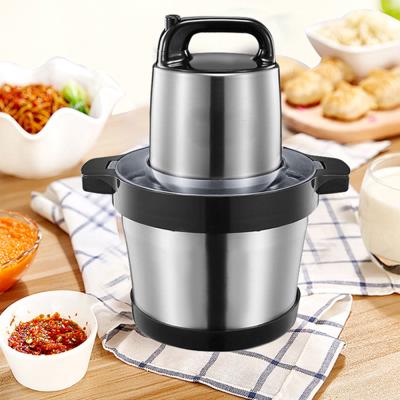 Cina Stainless Steel Minced Portable Food Chopper Machine Multifunctional Mini Professional For Commercial Household in vendita